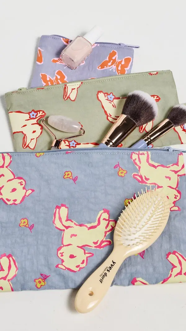 Baggu Flat Pouch Set