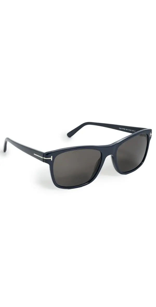 TOM FORD Giulio Square Sunglasses - Shiny Blue