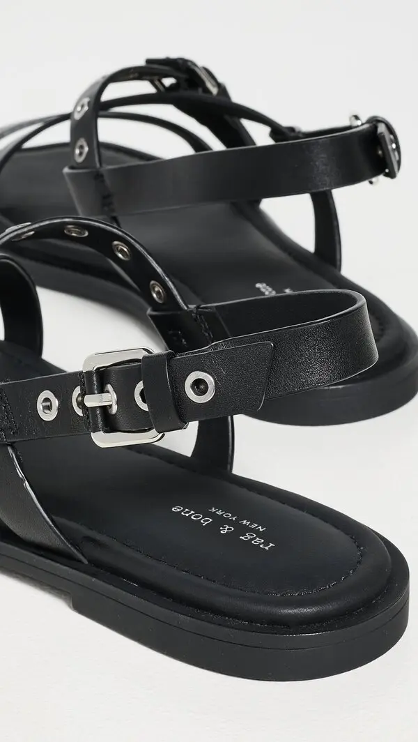 Rag & Bone Harlow Sandals - Black