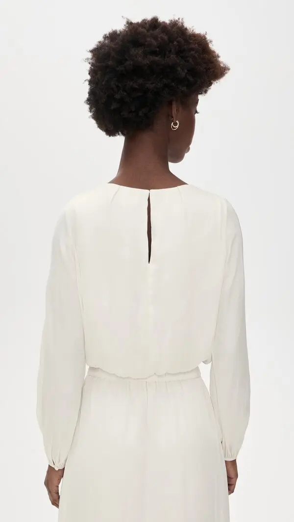LA LIGNE Long Sleeve Fleur Top