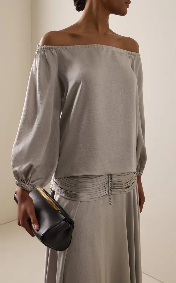 FRANCESCA MIRANDA Emma Silk Top