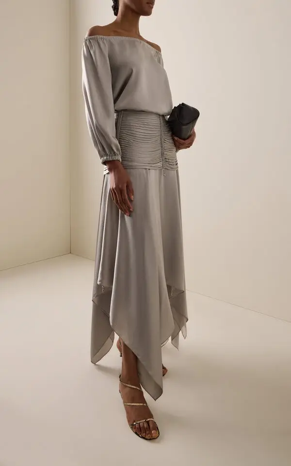 FRANCESCA MIRANDA Emma Silk Top