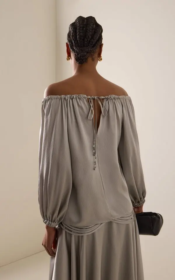 FRANCESCA MIRANDA Emma Silk Top