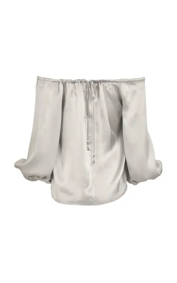 FRANCESCA MIRANDA Emma Silk Top