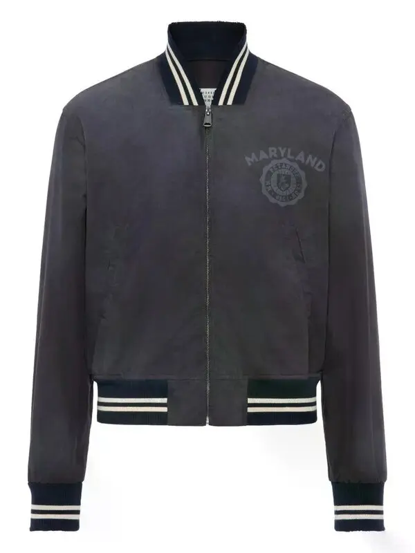 MAISON MARGIELA Printed Bomber Jacket - Grey