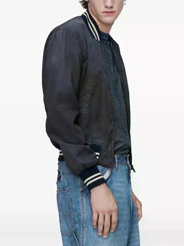 MAISON MARGIELA Printed Bomber Jacket - Grey