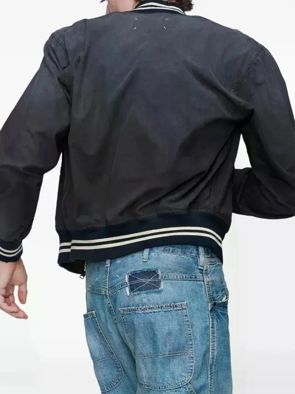 MAISON MARGIELA Printed Bomber Jacket - Grey