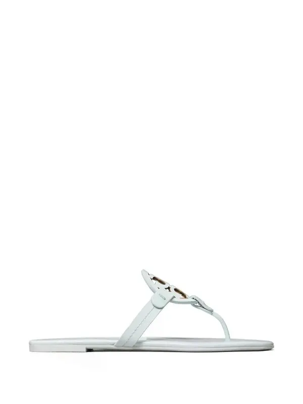 Tory Burch Miller Flat Thong Sandals - Blue
