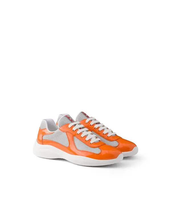 Prada America's Cup Sneakers - Orange