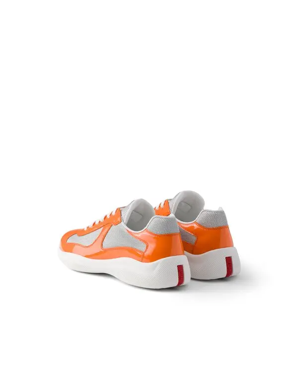 Prada America's Cup Sneakers - Orange