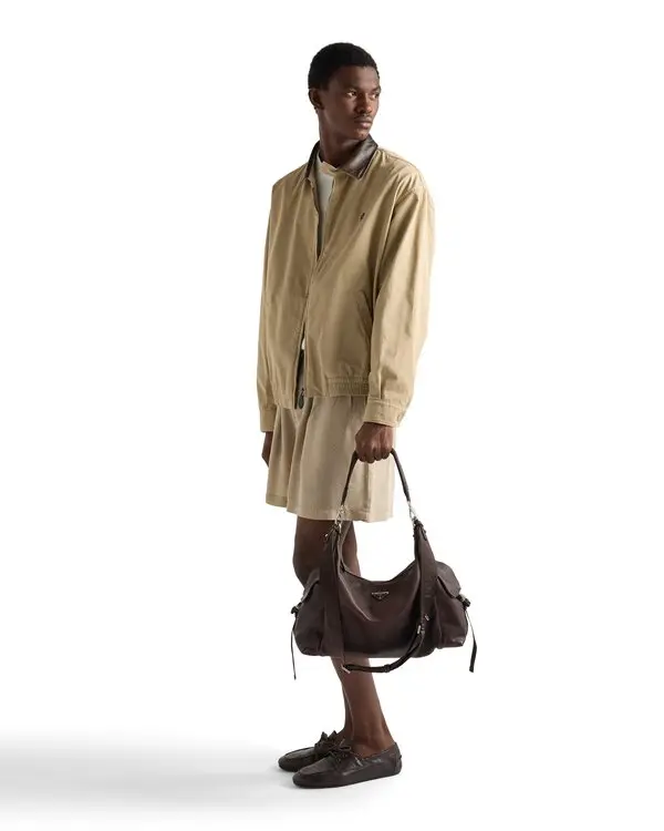 Prada Leather Shoulder Bag - Brown