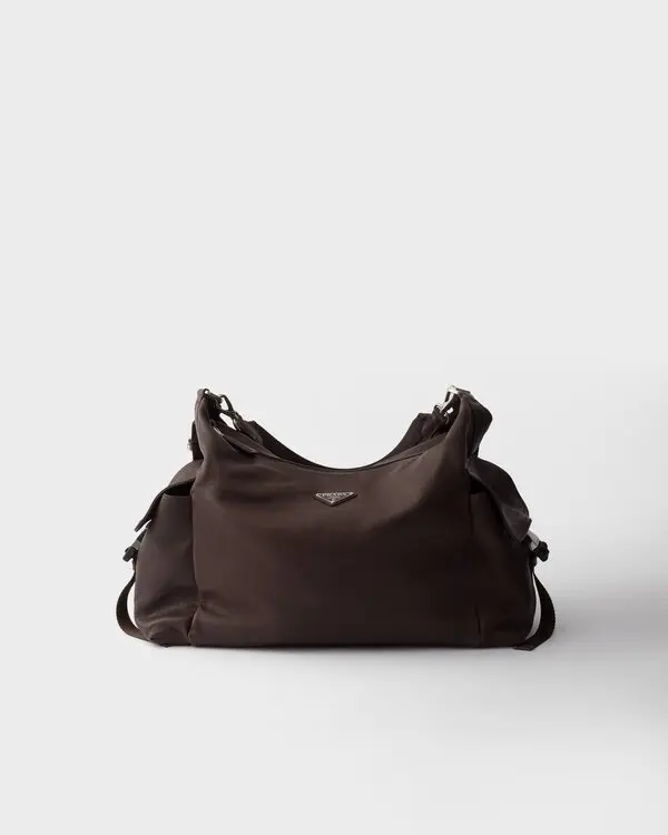 Prada Leather Shoulder Bag - Coffee