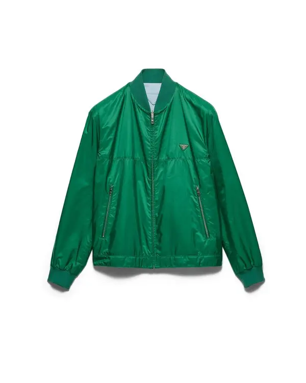 Prada Re-nylon Reversible Bomber Jacket