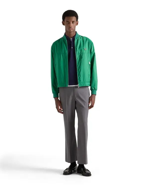 Prada Re-nylon Reversible Bomber Jacket