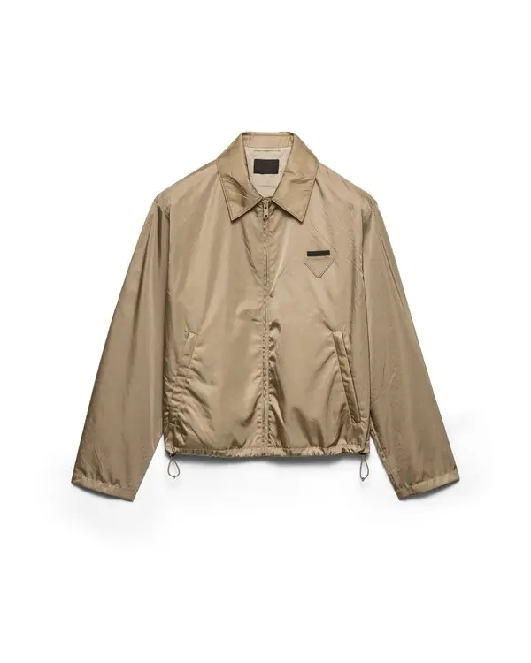 Prada Re-nylon Blouson Jacket - Neutral
