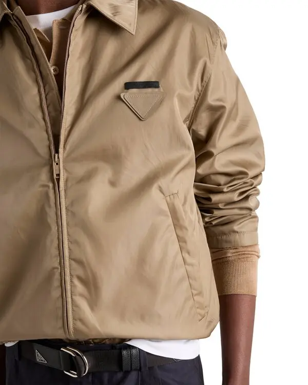 Prada Re-nylon Blouson Zipper Jacket