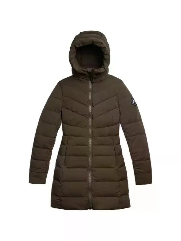 Canada Goose Clair Hooded Padded Coat - Brown