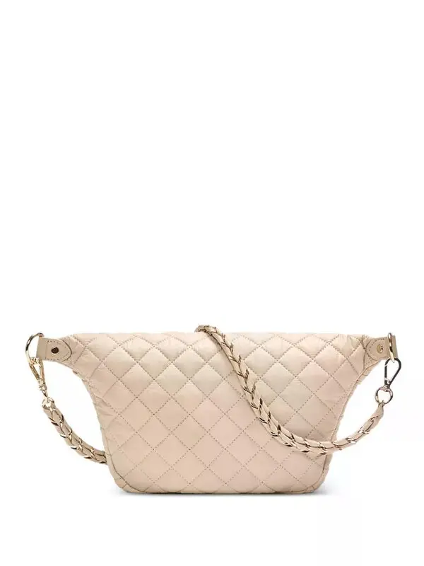 Mz Wallace Quilted Crosby Crossbody Sling Bag - Neutrals