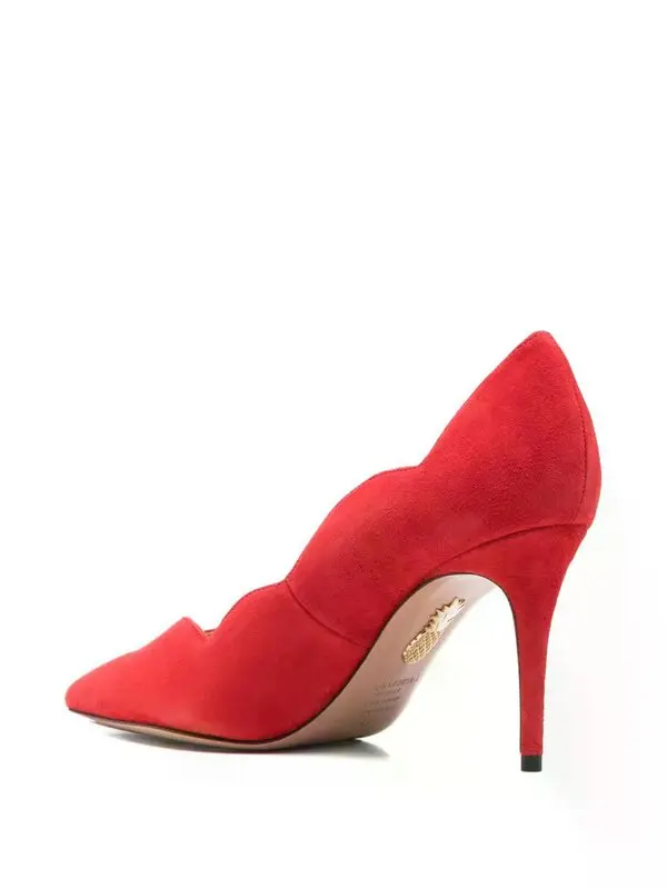 AQUAZZURA Petal Pumps - Red