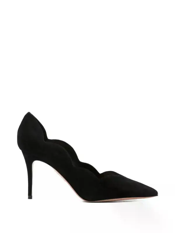 AQUAZZURA Petal Pumps - Black