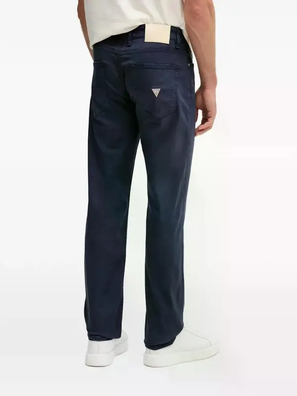 Guess Logo Plaque Jeans