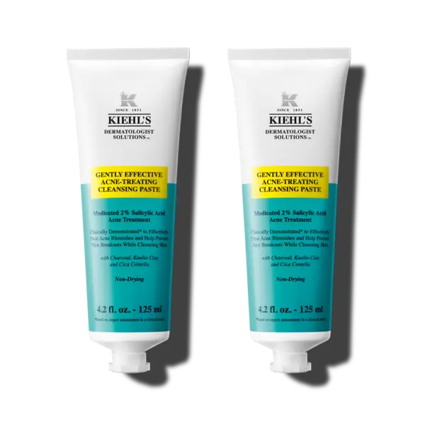 KIEHL'S SINCE 1851 Gently Effective Acne-treating Cleansing Paste 125ml Duo - One-color