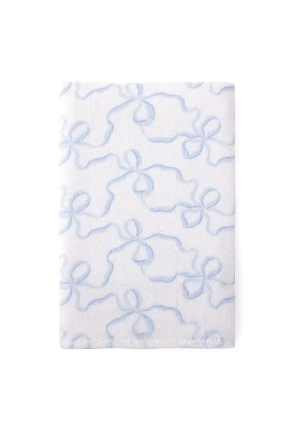 LoveShackFancy Avex Cotton Hand Towel - Cradle Blue