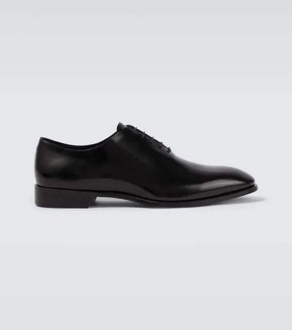 Canali Leather Oxford Shoes