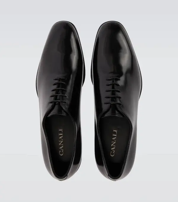 Canali Leather Oxford Shoes
