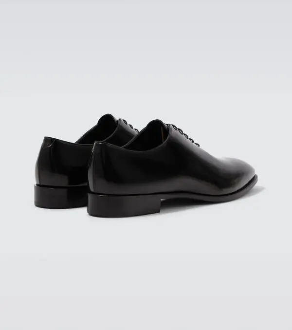 Canali Leather Oxford Shoes