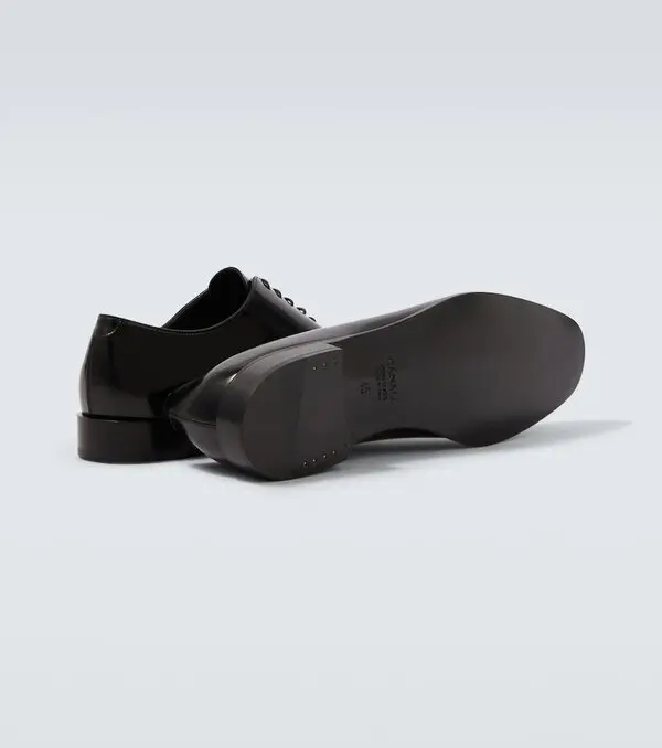 Canali Leather Oxford Shoes