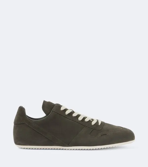 Rick Owens Minimal Suede Sneakers