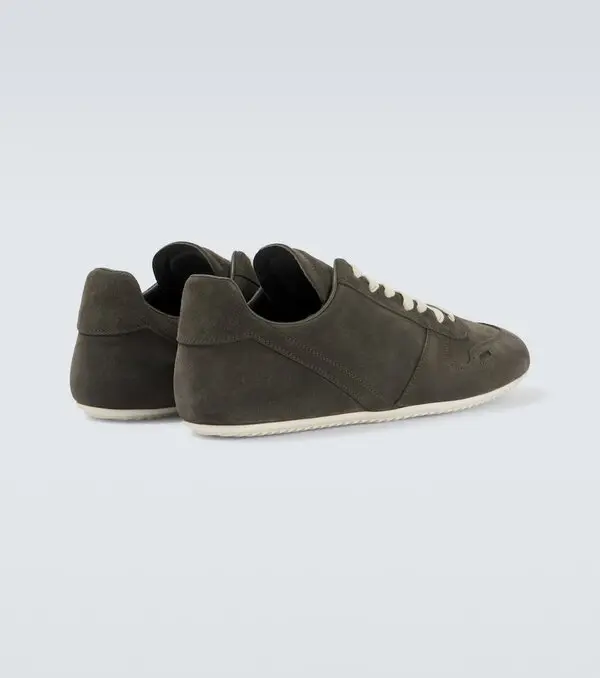 Rick Owens Minimal Suede Sneakers