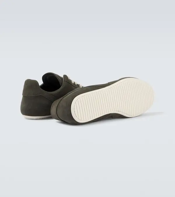 Rick Owens Minimal Suede Sneakers