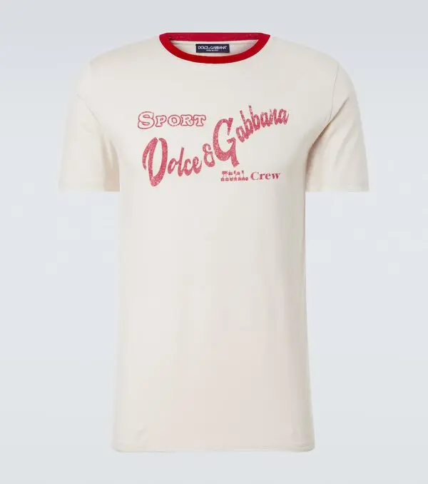 Dolce & Gabbana Printed Cotton T-shirt