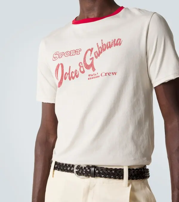 Dolce & Gabbana Printed Cotton T-shirt