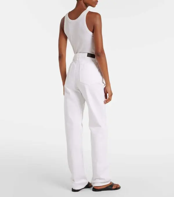 LEMAIRE Straight Leg Jeans - White