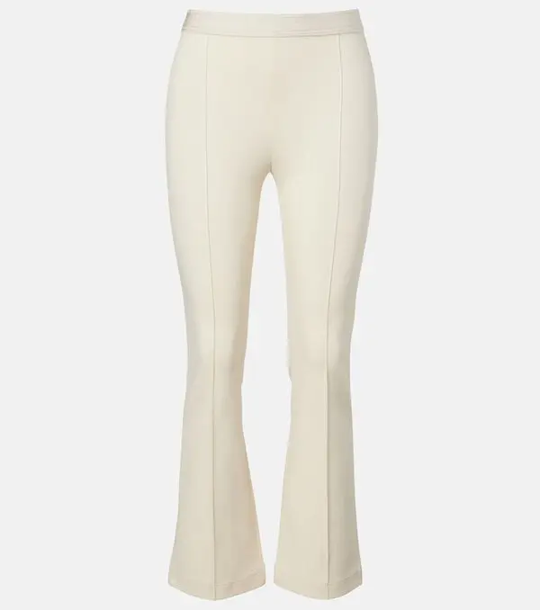 Wolford Grazia Cropped Jersey Flared Pants