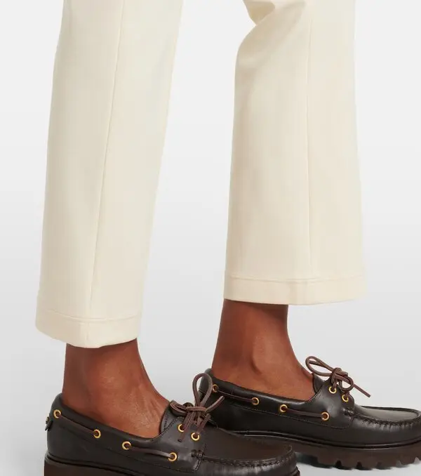 Wolford Grazia Cropped Jersey Flared Pants
