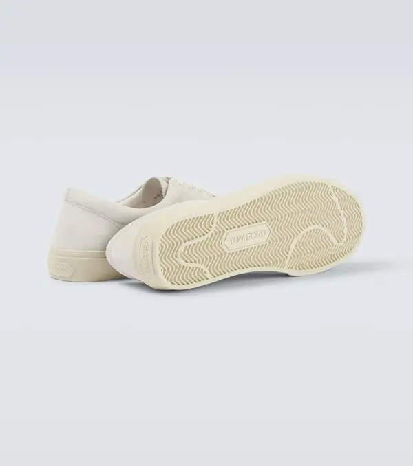 TOM FORD Jude Suede Sneakers - White