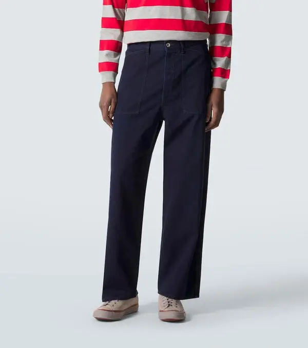Visvim Scout Wide-leg Jeans - Blue
