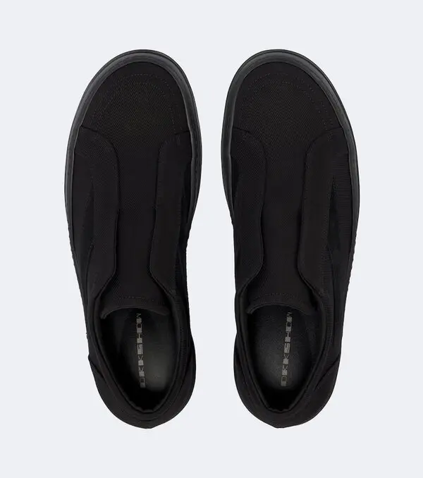 Rick Owens Vintage Slip-on Sneakers - Black