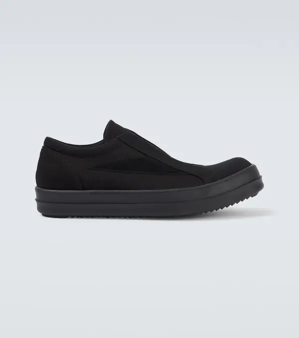 Rick Owens Vintage Slip-on Sneakers - Black