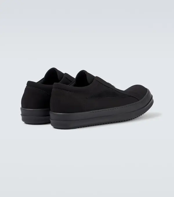 Rick Owens Vintage Slip-on Sneakers - Black