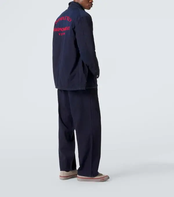 Visvim Osiris Down Denim Jacket - Blue