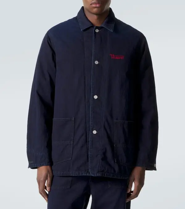 Visvim Osiris Down Denim Jacket - Blue