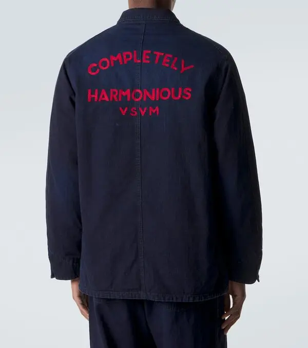Visvim Osiris Down Denim Jacket - Blue