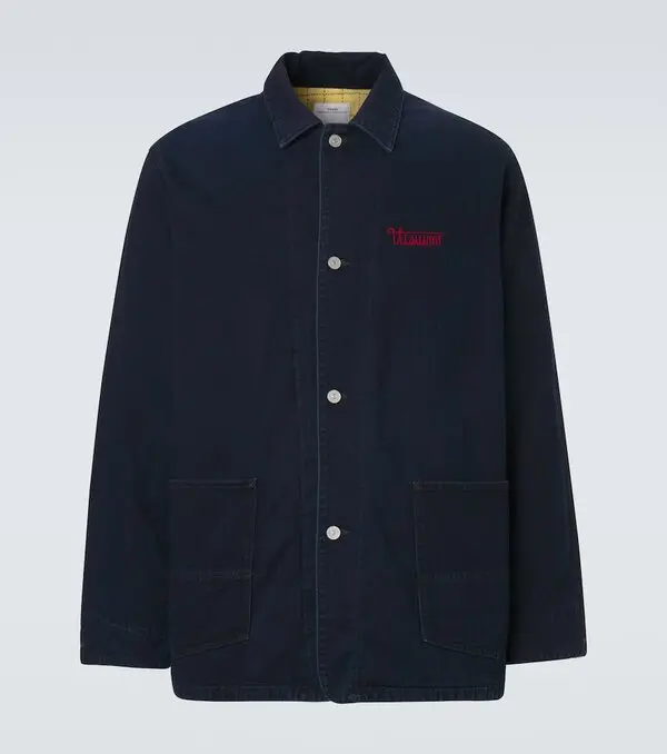 Visvim Osiris Down Denim Jacket - Blue