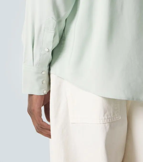 Visvim Four Corners Printed Canvas Shirt