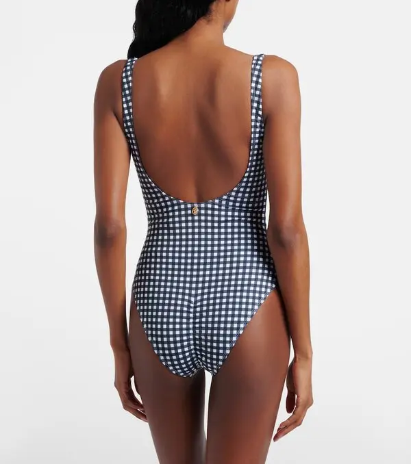BANANHOT Gia Gingham One Piece Swimsuit - Black